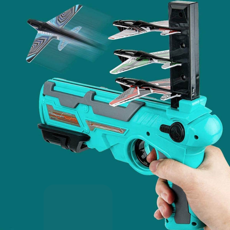 Sky Launcher : Jouet interactif pour lancer des avions en plein air ...